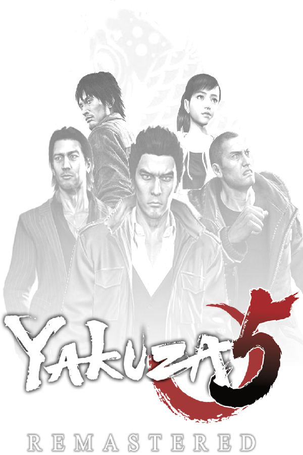 Yakuza 5 Cover