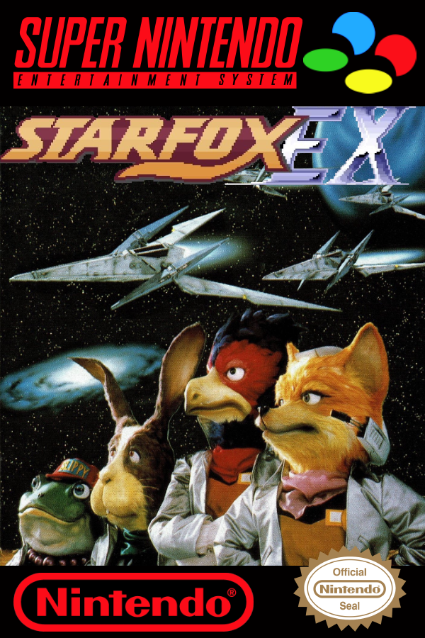 Starfox Snes Box