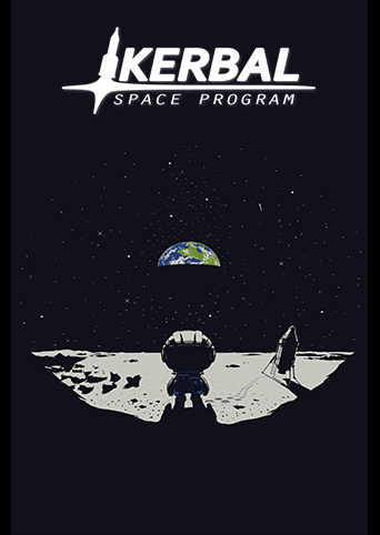 Kerbal Space Program Logo Black