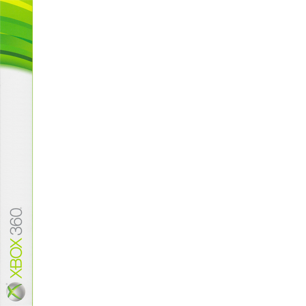 Xbox 360 Case Template