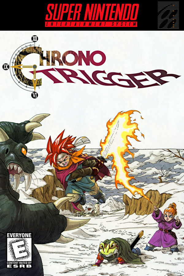 Chrono Trigger Snes Cover