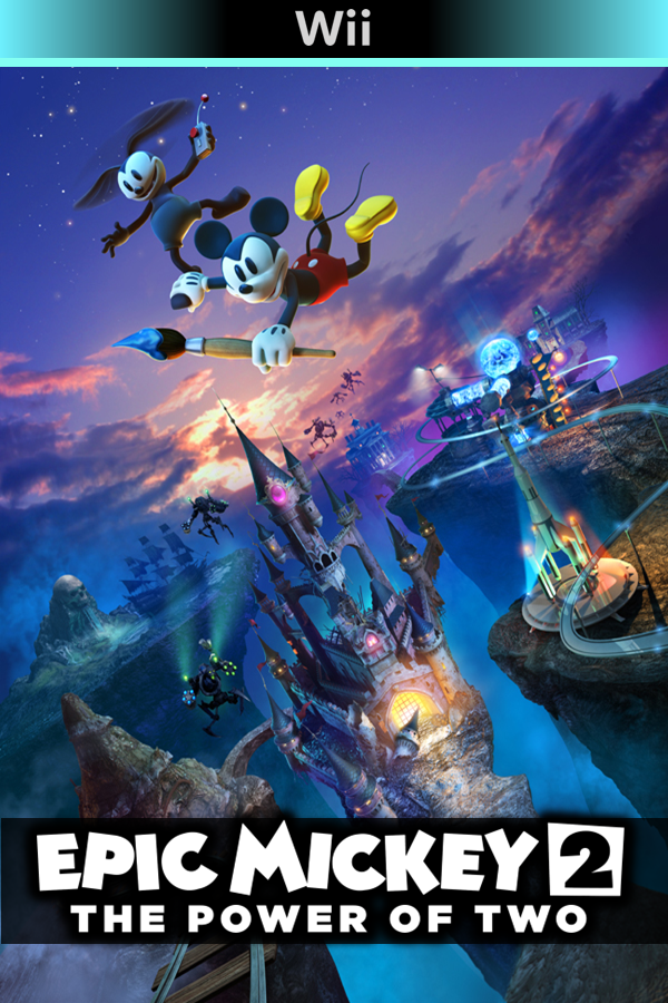 Epic Mickey 2 Wii Cover
