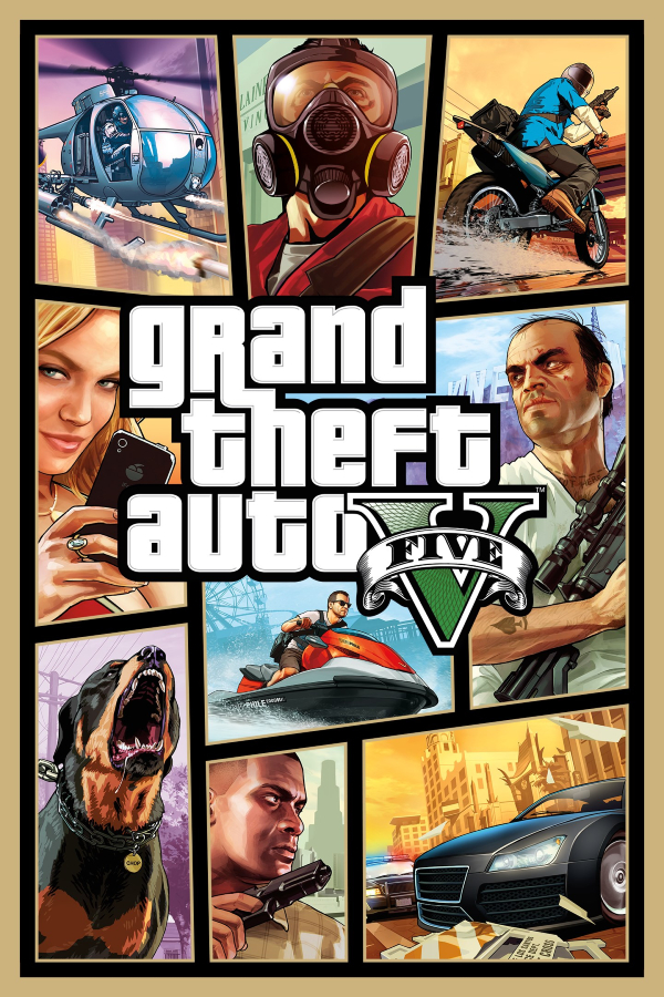 Grand Theft Auto 5 Poster