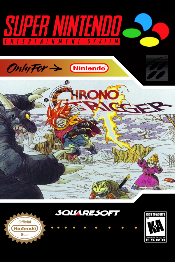 Chrono Trigger Snes Cover