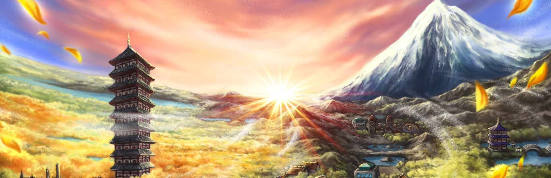 Ecruteak City Wallpaper