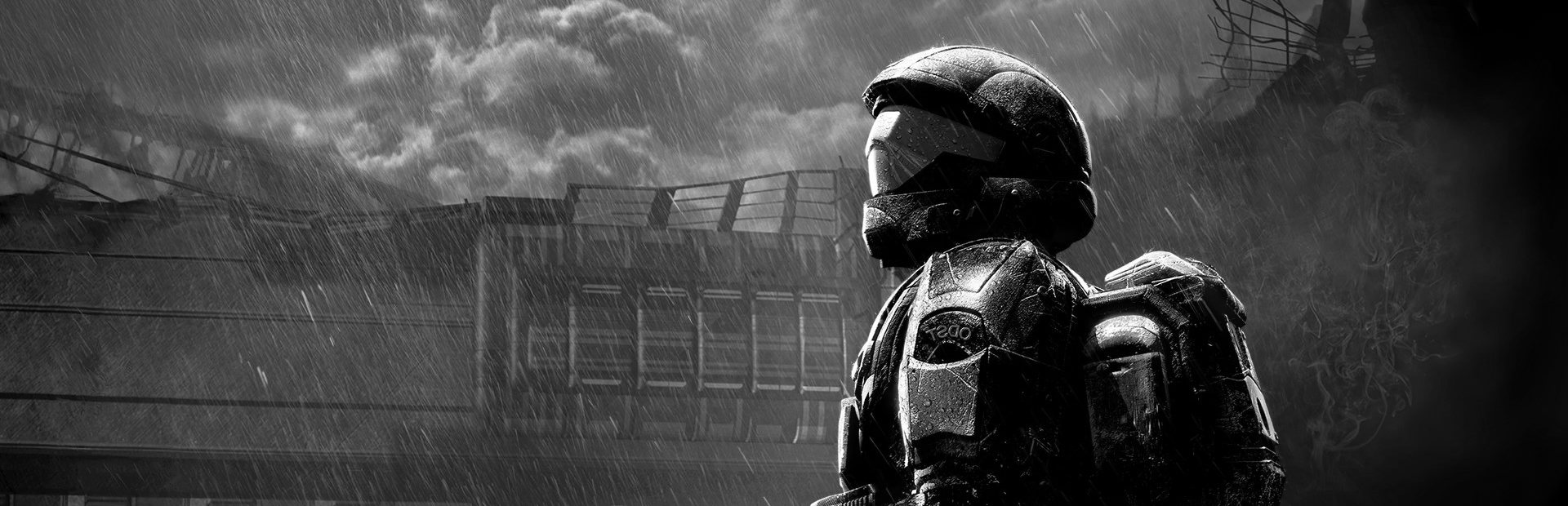 Halo 3 Odst Wallpaper Rain