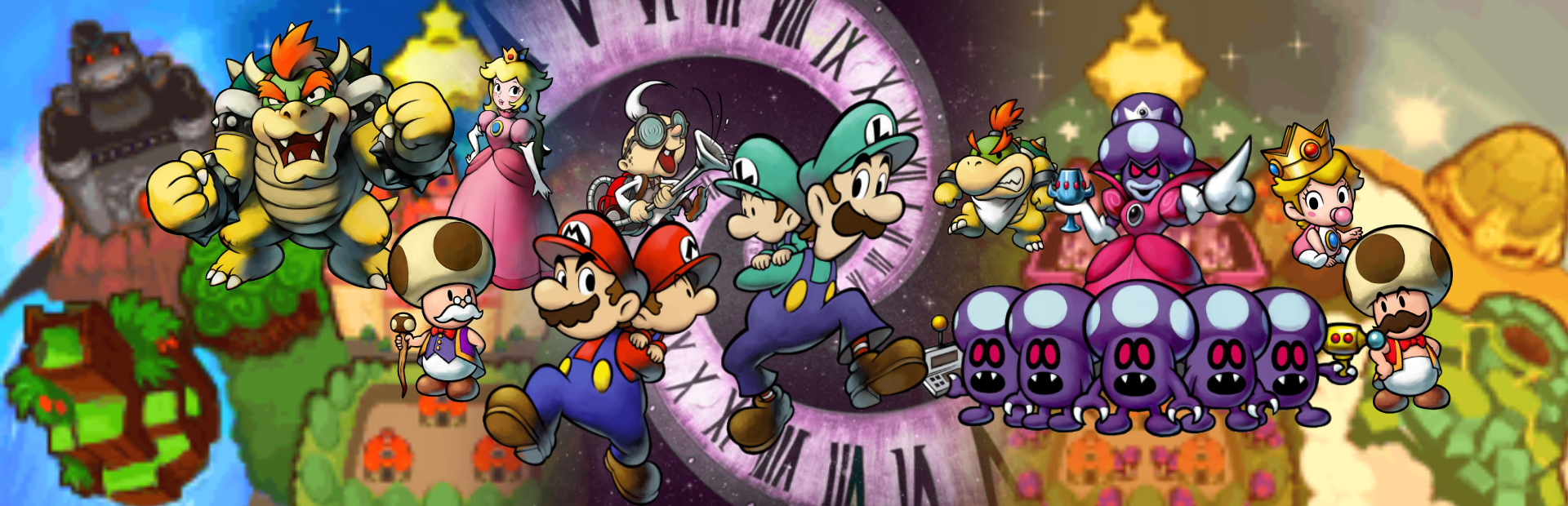 Mario And Luigi Partners In Time Characters