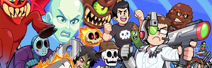 Hero for Angry Video Game Nerd I & II Deluxe by soonmonsoon - SteamGridDB