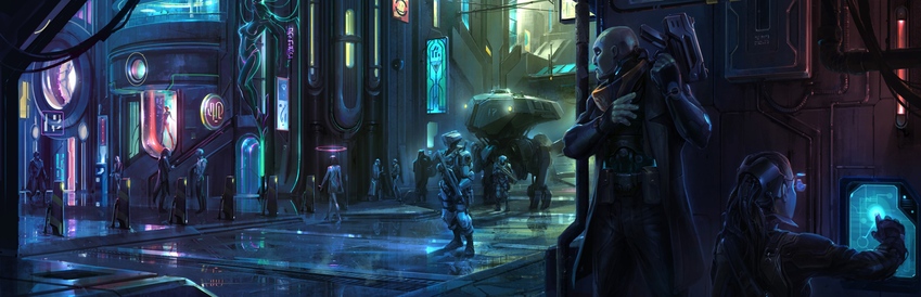 Hero for Satellite Reign by Morente - SteamGridDB