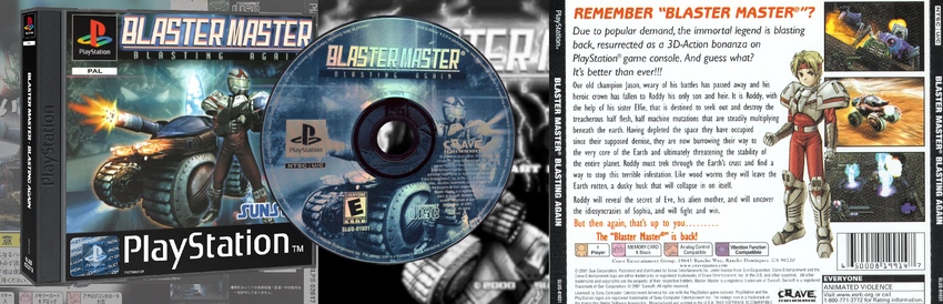 Hero for Blaster Master: Blasting Again by extramundane - SteamGridDB