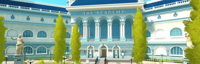 Hero for The Academy by HPFred - SteamGridDB