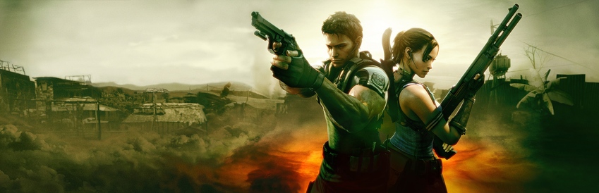 Resident Evil 5 Logo Wallpaper
