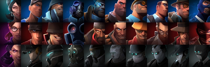 Hero for Team Fortress 2 by Luigi64 - SteamGridDB