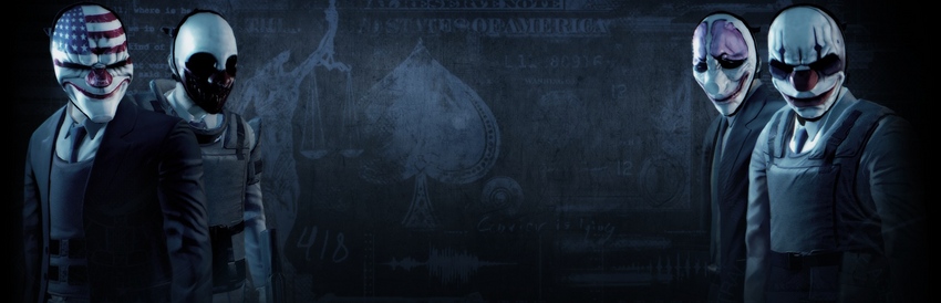 Hero for PAYDAY 2 by ROZZ SYNTHCLAIR - SteamGridDB