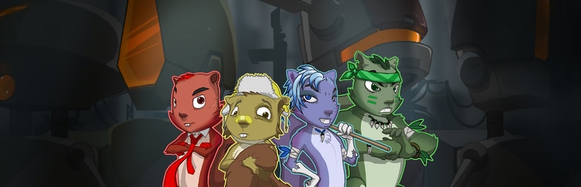 Hero for Armored ACORNs: Action Squirrel Squad by Lunecho - SteamGridDB