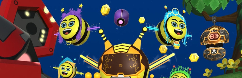 Hero for B3 Game Expo For Bees by Timidius - SteamGridDB