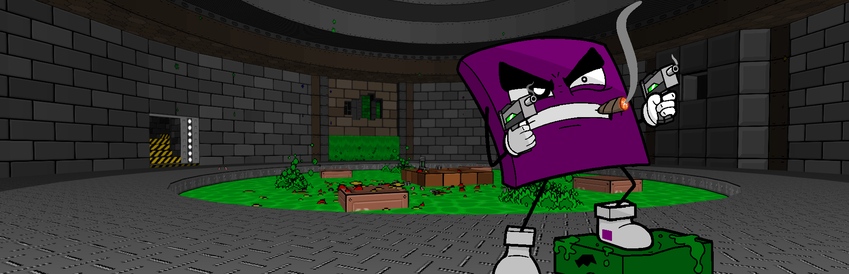 Hero for The Adventures of Square by ElephantBones - SteamGridDB