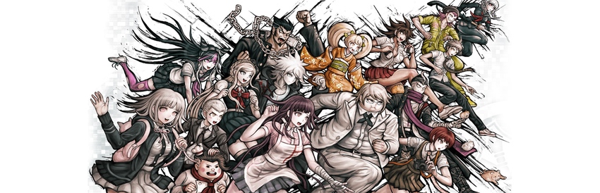 Dangan Ronpa 2 Official Art