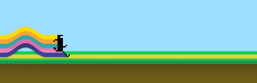 Hero for BIT.TRIP RUNNER by cyberbobgr - SteamGridDB