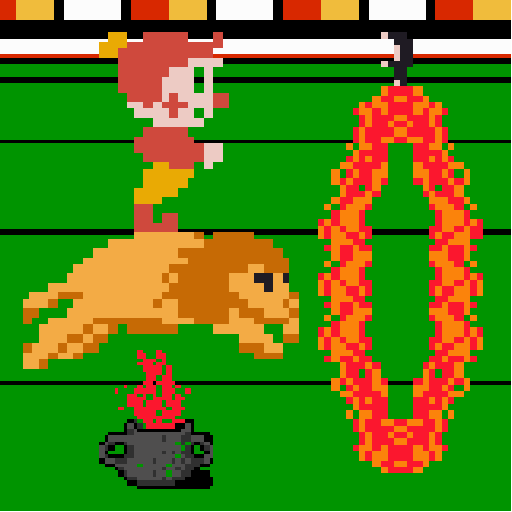 Icon for Circus Charlie by Omnix_01 - SteamGridDB