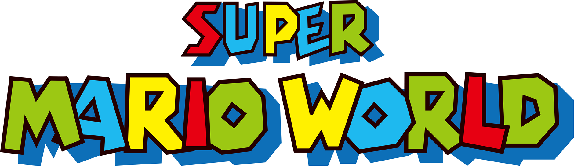 Super Mario World Logo Transparent