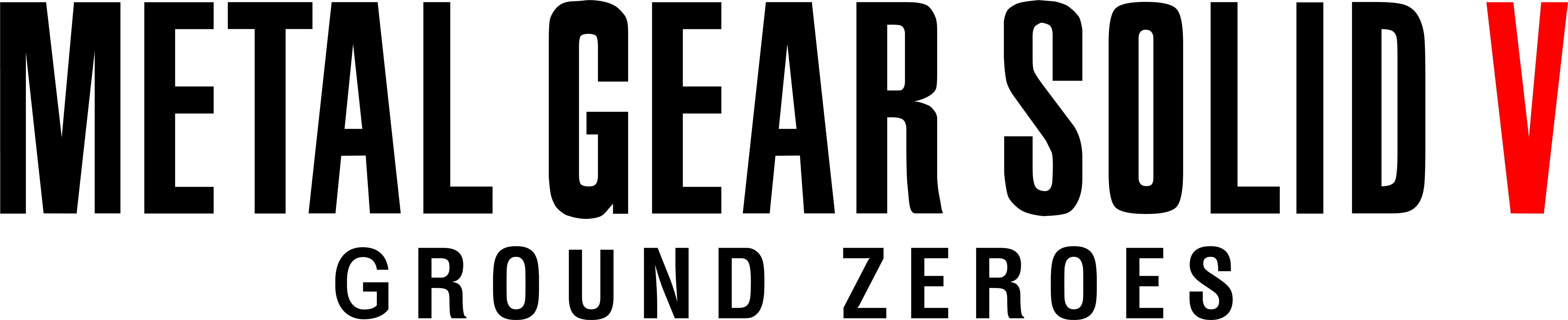 Metal Gear Solid 5 Logo Png