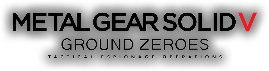 Metal Gear Solid 5 Ground Zeroes Logo