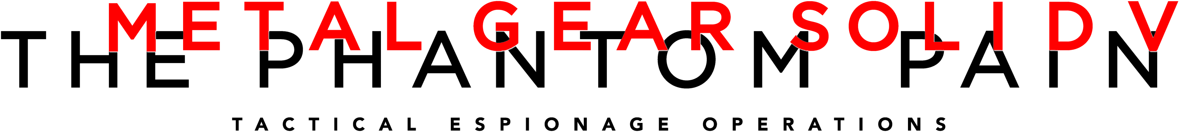 Logo for METAL GEAR SOLID V: THE PHANTOM PAIN by MrTumnus - SteamGridDB