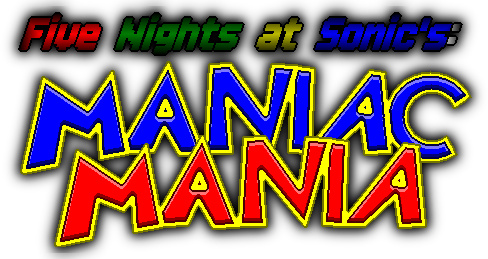 Logo for Five Nights at Sonic's: Maniac Mania by ArraySome - SteamGridDB