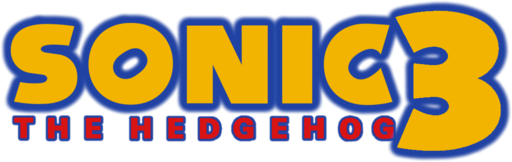 Logo for Sonic the Hedgehog 3 by TheSecretDino - SteamGridDB