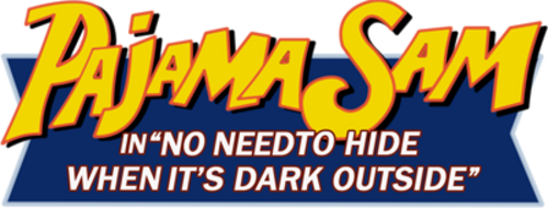 Logo for Pajama Sam in No Need to Hide When It's Dark Outside by ...