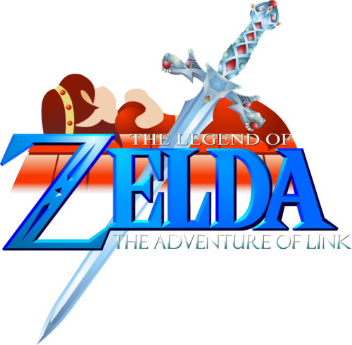 Logo for Zelda II: The Adventure of Link by Achillobator - SteamGridDB