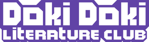 Logo for Doki Doki Literature Club by RealSayakaMaizono - SteamGridDB