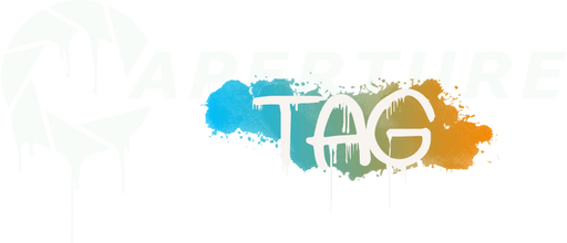 Logo for Aperture Tag: The Paint Gun Testing Initiative by magenta ...