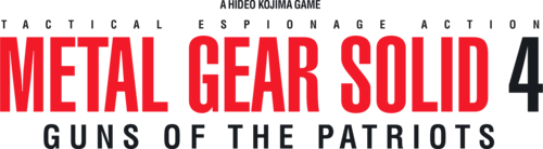 Logo for Metal Gear Solid 4: Guns of the Patriots by Pi0h1.com ...