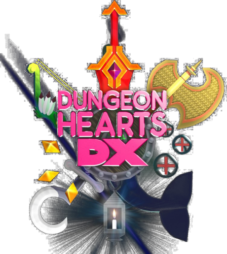 Logo for Dungeon Hearts DX by riefu24 - SteamGridDB