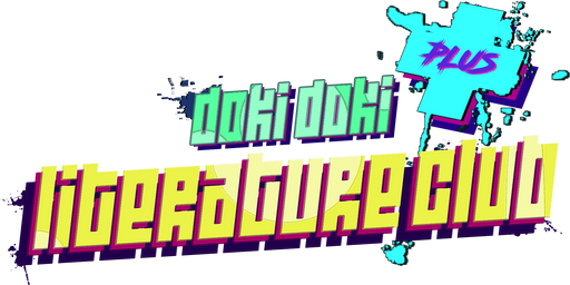 Logo for Doki Doki Literature Club Plus! by DoubleGaijin - SteamGridDB