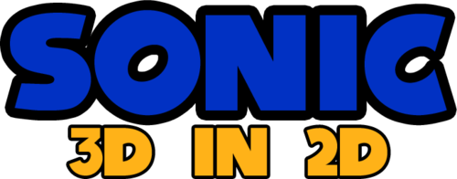 Logo for Sonic 3D in 2D by FrostGamer98 - SteamGridDB