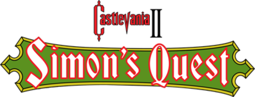 Logo for Castlevania II: Simon's Quest by RedPandaPaws - SteamGridDB