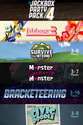 The Jackbox Party Pack 4 - SteamGridDB