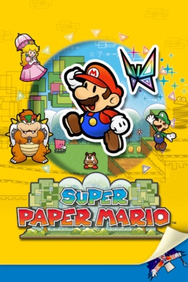 Grid for Super Paper Mario by NightSkye - SteamGridDB