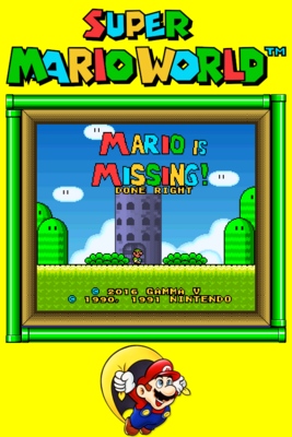 Mario is Missing! Done Right - SteamGridDB