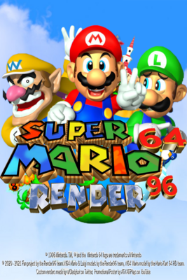 Grid for Super Mario 64 Render96 by GHbrine - SteamGridDB