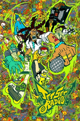 Grid for Jet Set Radio by Oreyon - SteamGridDB
