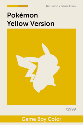 Grid for Pokémon Yellow Version by kishido05 - SteamGridDB