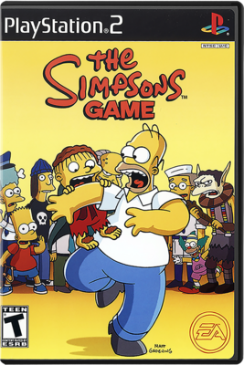 Grid for The Simpsons Game by Castcoder - SteamGridDB