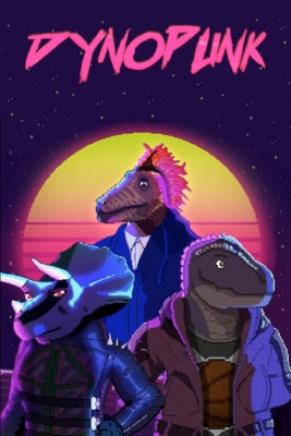 Grid for Dynopunk: Welcome to Synth-City by Mystique - SteamGridDB