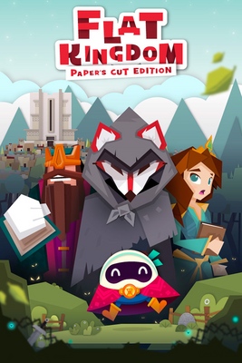 Grid for Flat Kingdom Paper's Cut Edition by cristhianfs - SteamGridDB