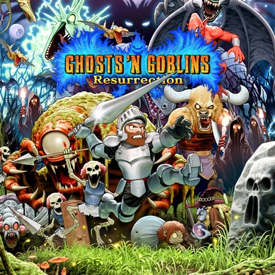 Grid for Ghosts 'n Goblins Resurrection by reTokyo - SteamGridDB