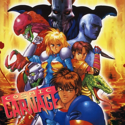 Grid for Cosmic Carnage by CriticalComposer - SteamGridDB